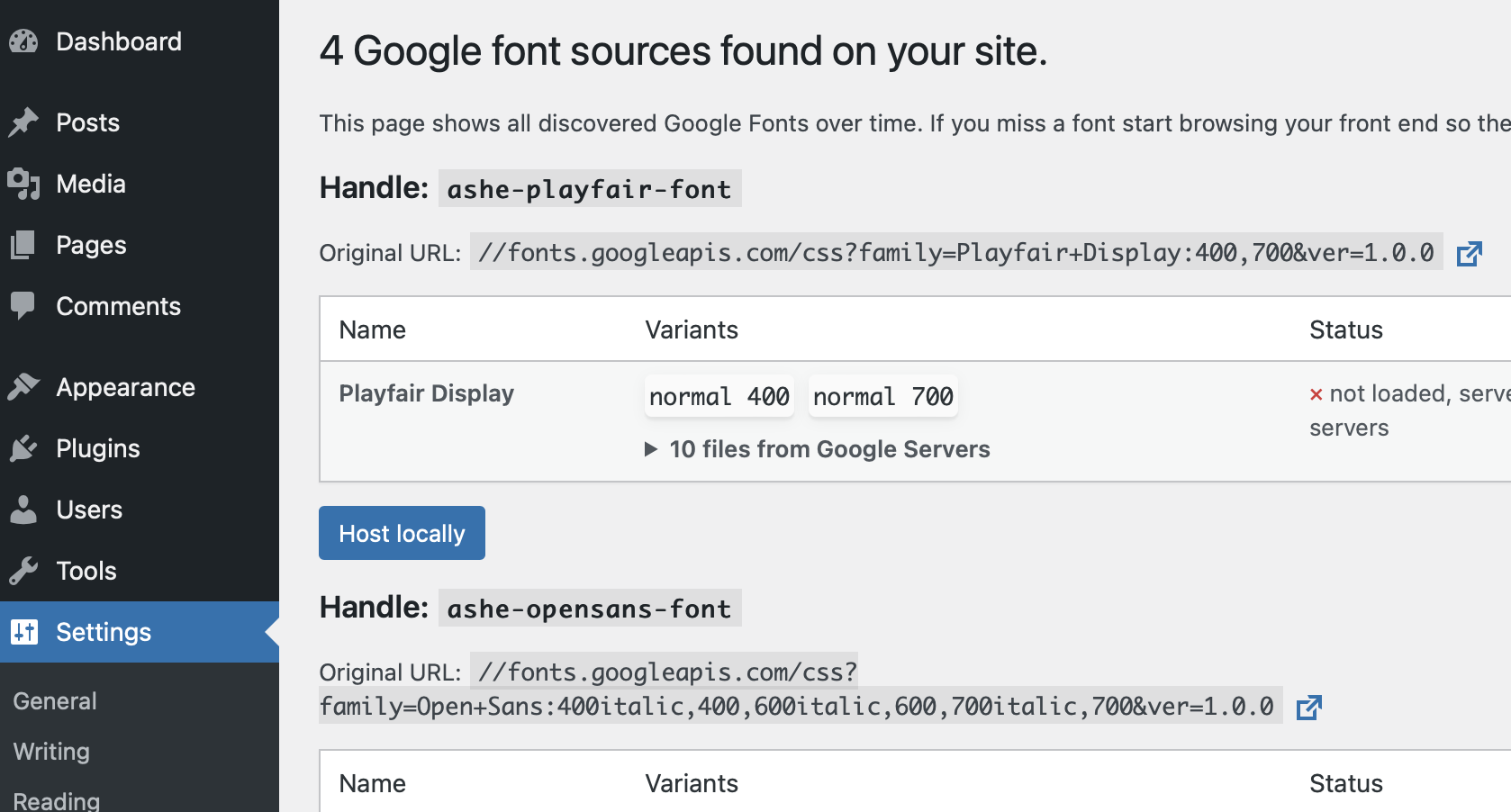 How to host Google fonts locally in WordPress | Knowledge Base